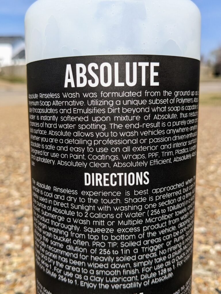 P&S Absolute Rinseless Wash Review: You Should Absolutely Try This